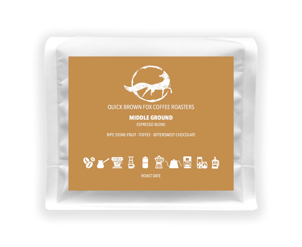 Middle Ground [Espresso Blend] – Quick Brown Fox Coffee Roasters